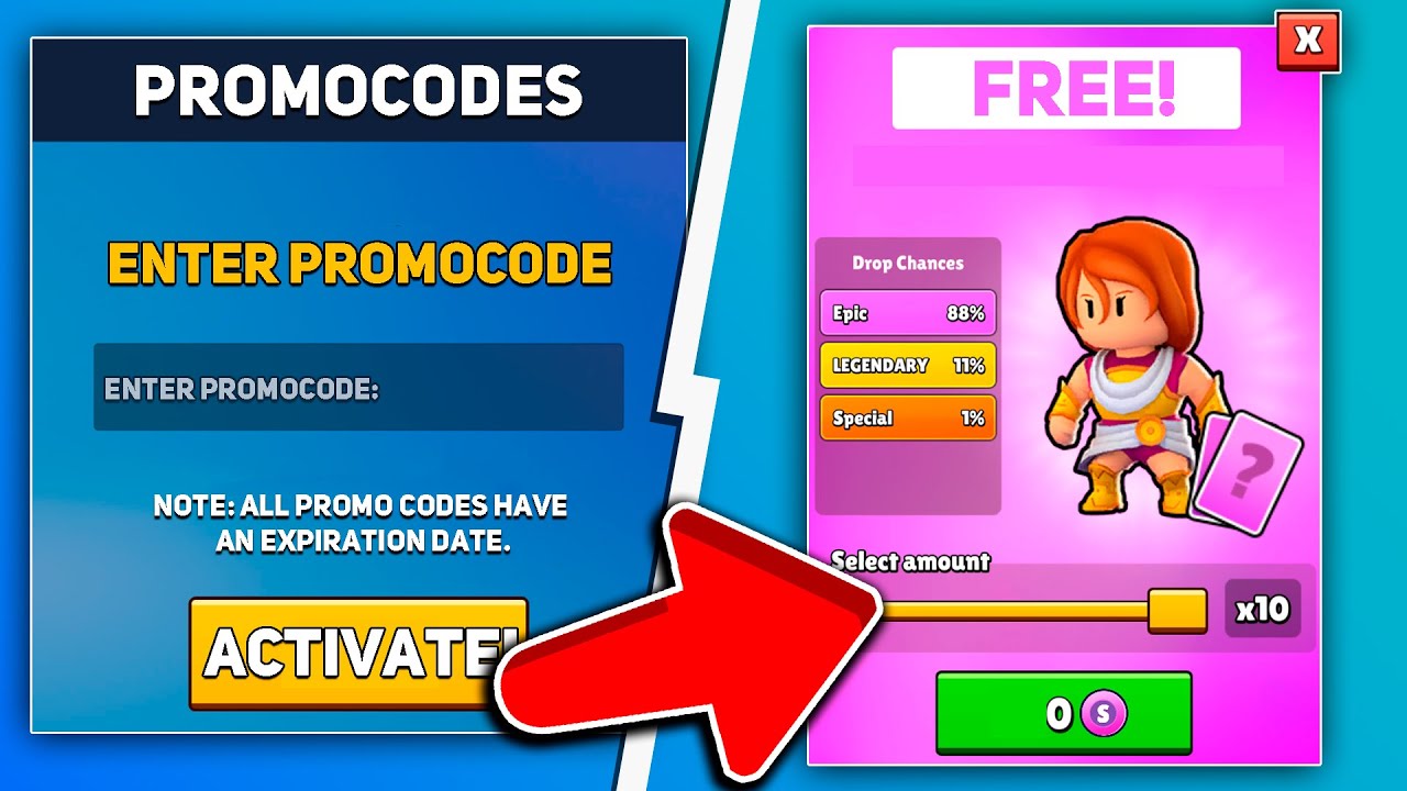 FREE Promo code for SPINS in Stumble Guys - YouTube
