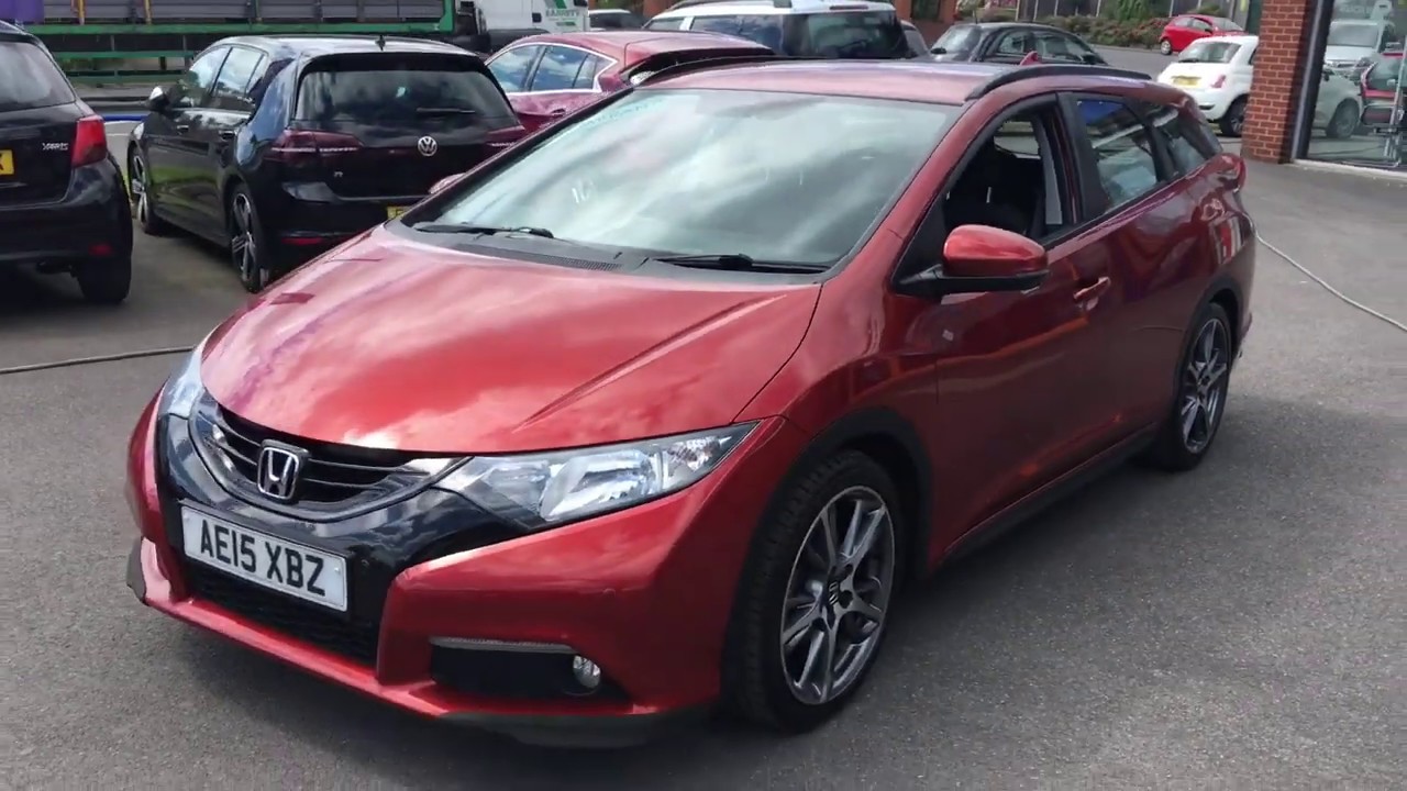 Honda Civic 1.8 i-VTEC SE Plus Tourer - YouTube