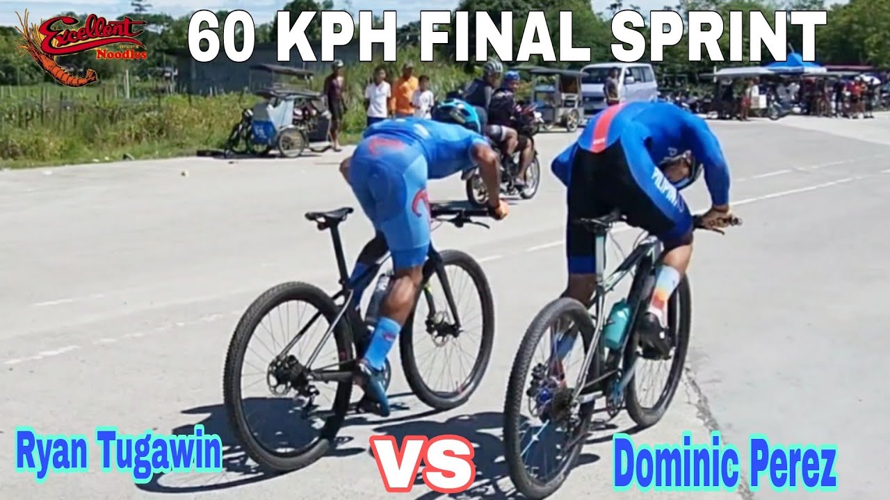 PRO vs PRO Ryan Tugawin vs Dominic Perez 60 KPH FINAL SPRINT - YouTube
