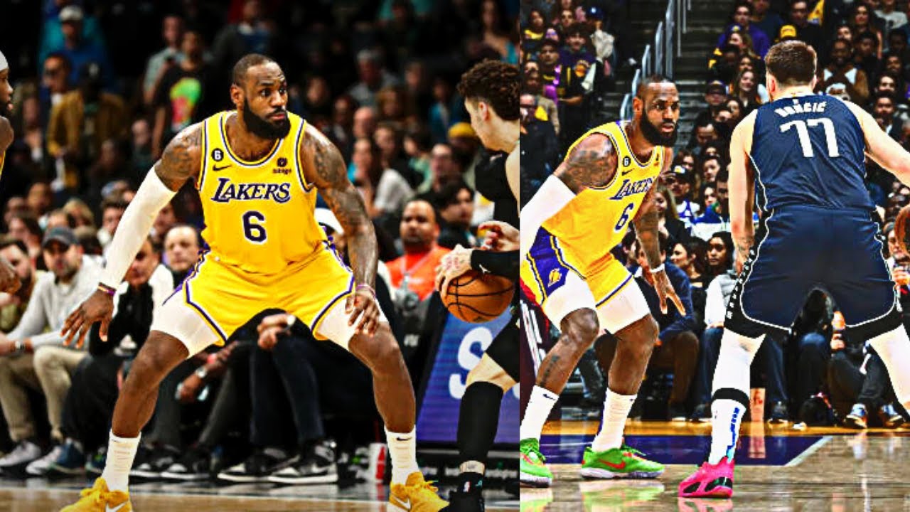 LeBron James Los Angeles Lakers Defensive Highlights (2022-23) - YouTube