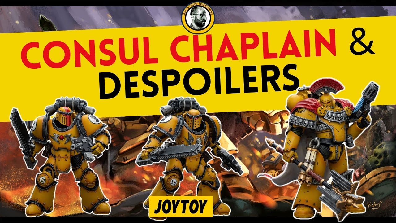 Imperial Fists Chaplain Consul and Despoilers #warhammer #joytoy #30k # ...