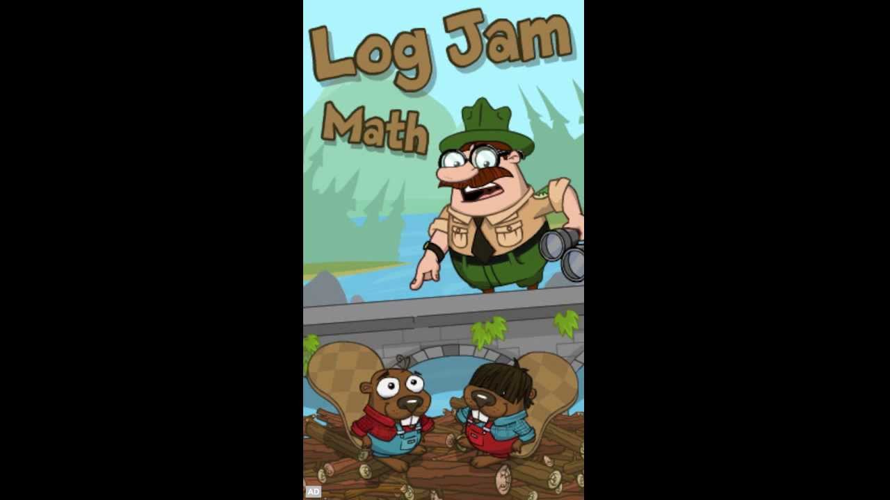 LeapFrog Game App: Log Jam Math - YouTube