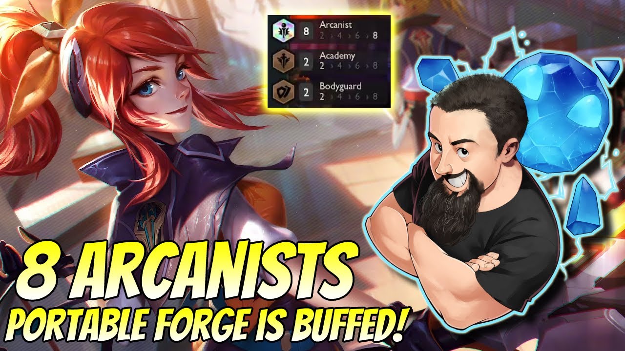 8 Arcanists - Portable Forge is Buffed! | TFT Gizmos & Gadgets ...