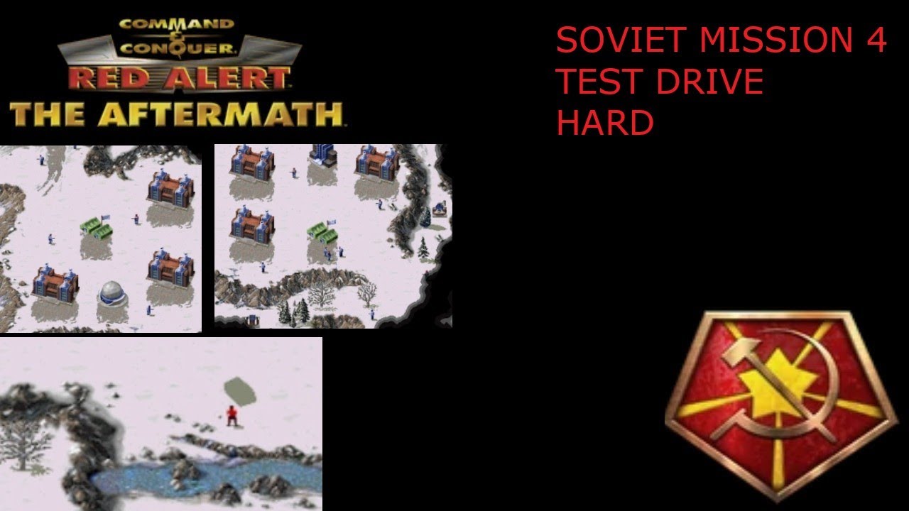 Red Alert: The Aftermath - Soviet Mission 4: Test Drive (Hard) - YouTube