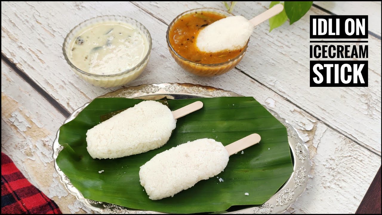 Viral Idli On Ice cream Stick | Trending Ice Stick Idli #shorts # ...