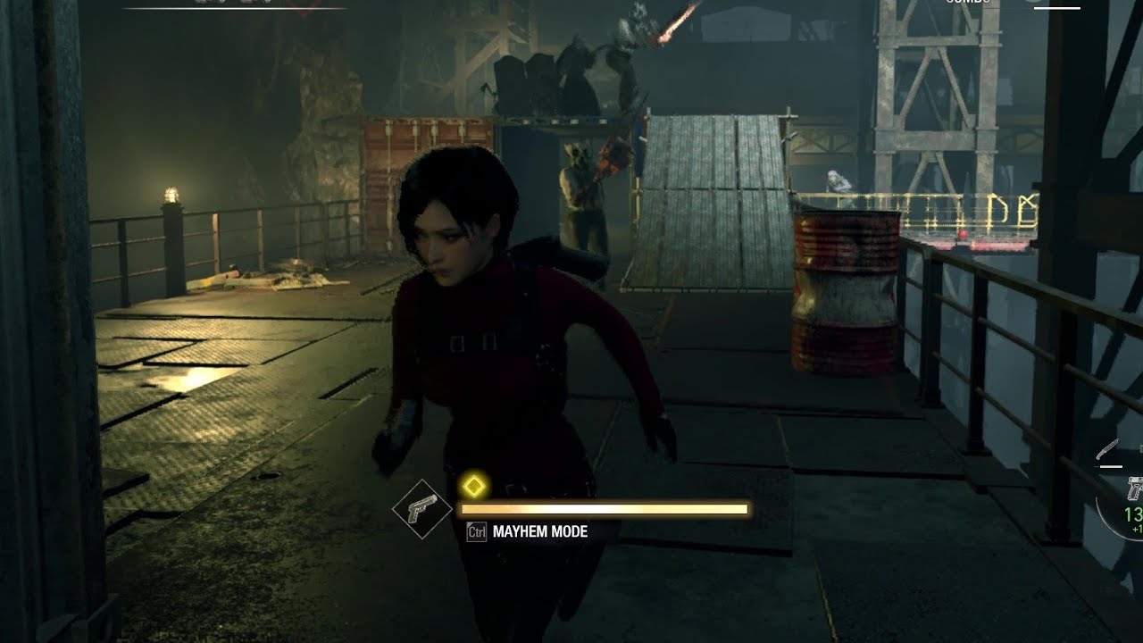 Resident Evil 4 Remake (Mercenaries) - Docks Ada 1M423K410 - YouTube