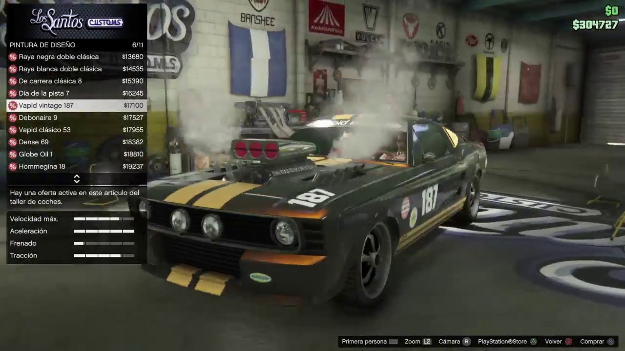 TUNEANDO EL NUEVO VAPID ELLIE GTA 5 ONLINE *perfilgtav5_4 - YouTube