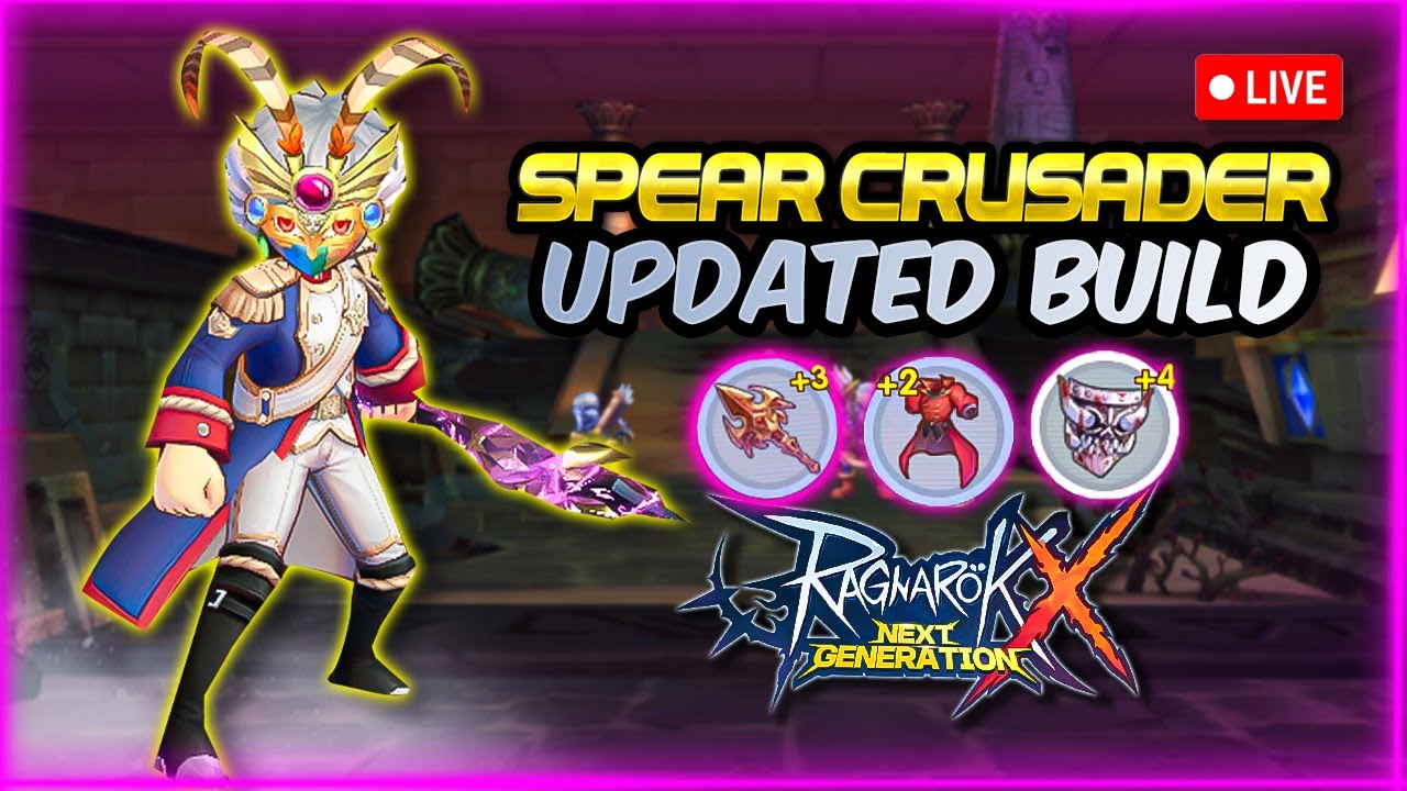 [ROX GLOBAL] Spear Crusader Updated PEN Build LVL 56+ (Glorious Set ...