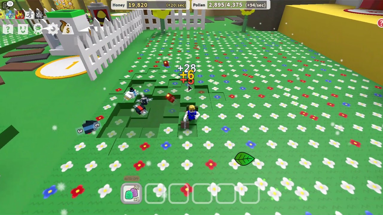 GRINDING FOR THE 10 BEE ZONE! l Roblox Bee Swarm Simulater - YouTube