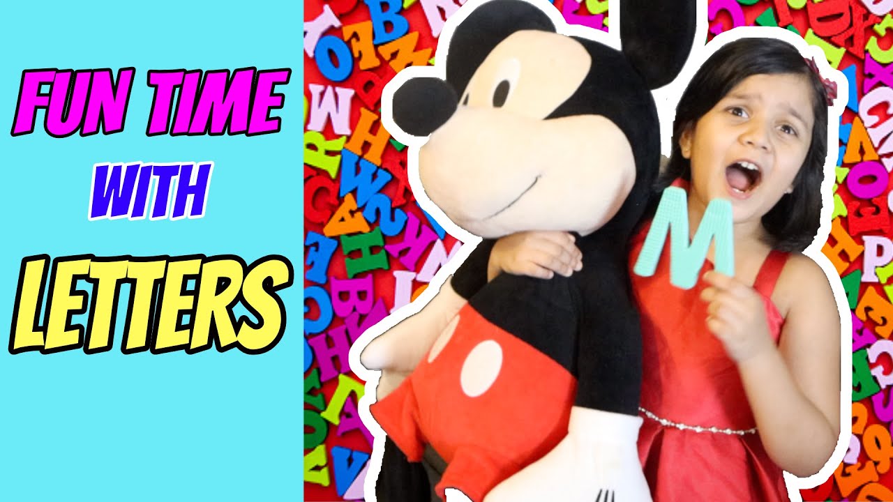FUN TIME WITH ABC ALPHABETS / KIDS FUN LEARNING VIDEO WITH JUNO ...