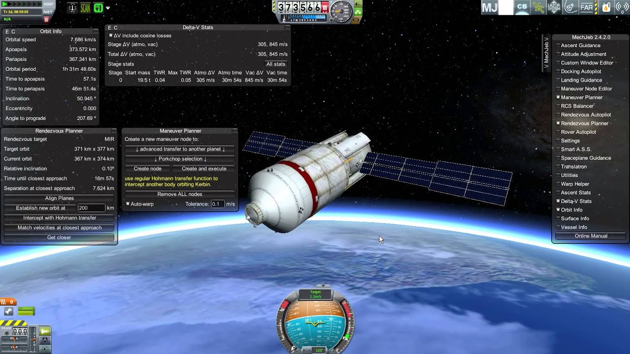 KSP + RSS/RO Start a Proton-K with the module Kvant-1 - YouTube