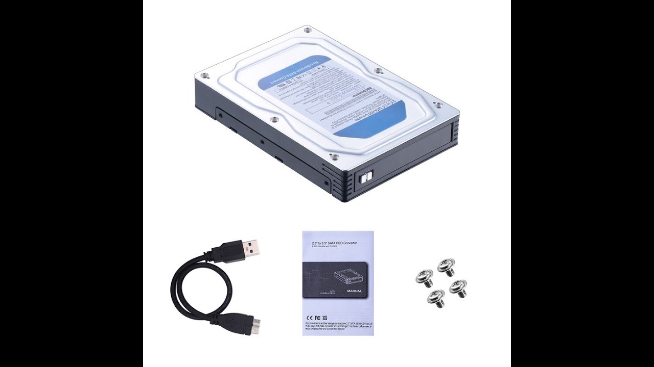 Hdd Conversion Kit 2.5inch to 3.5inch SATA Tray-less External Hdd ...