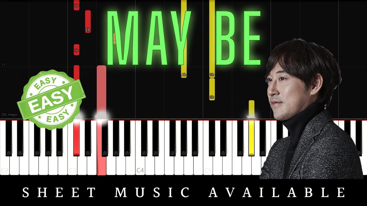 Yiruma - May Be (Easy Piano Tutorial) - YouTube