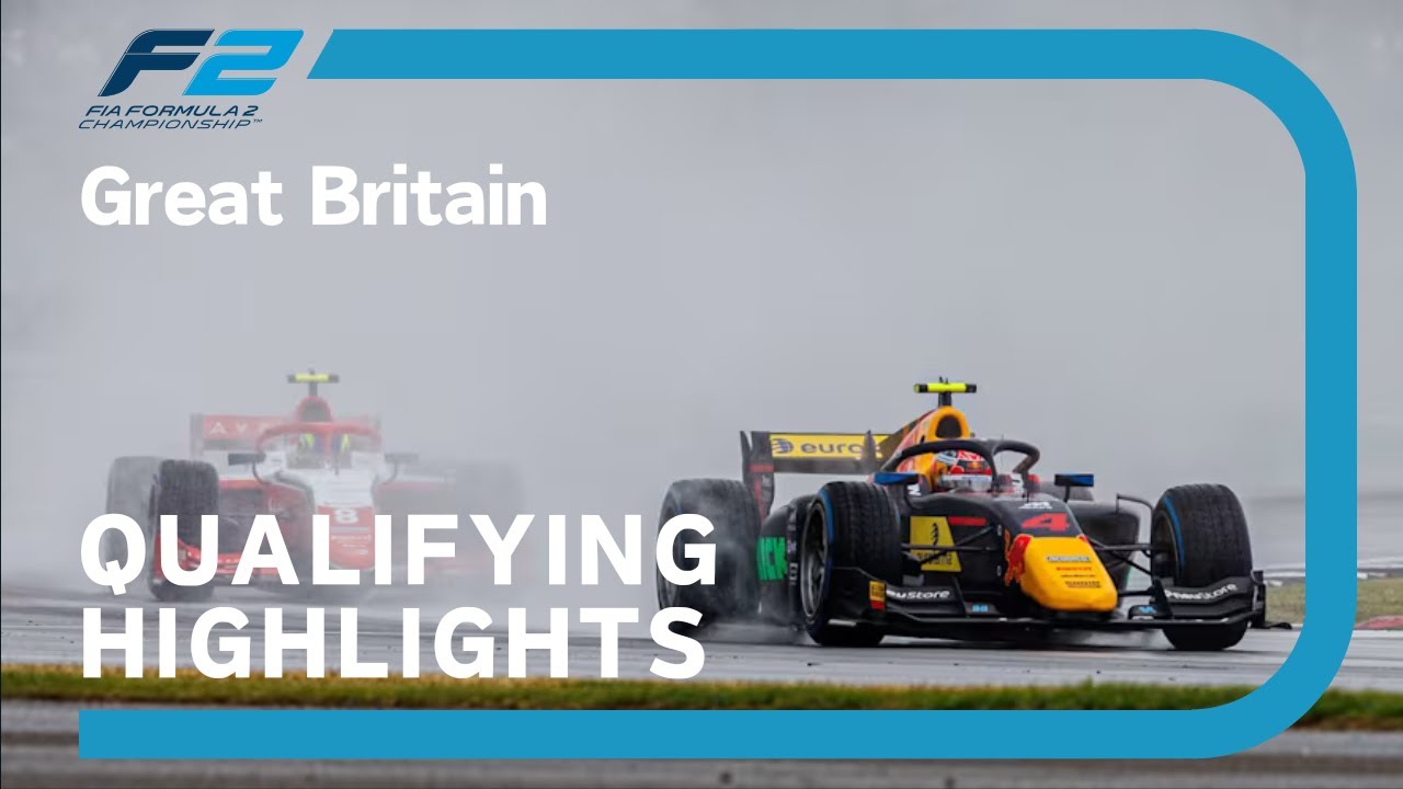F2 Qualifying Highlights | 2024 British Grand Prix - YouTube