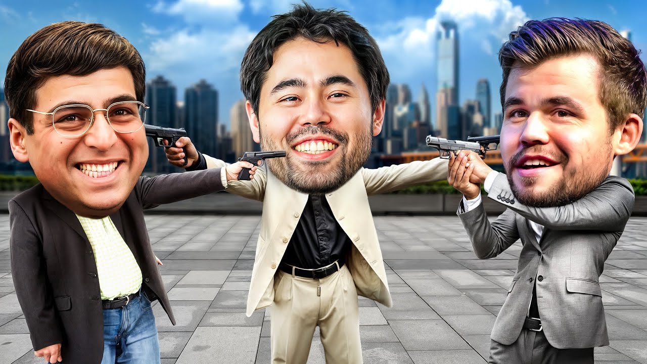 I PLAYED TWO WORLD CHAMPIONS!! MAGNUS AND VISHY!!! - YouTube