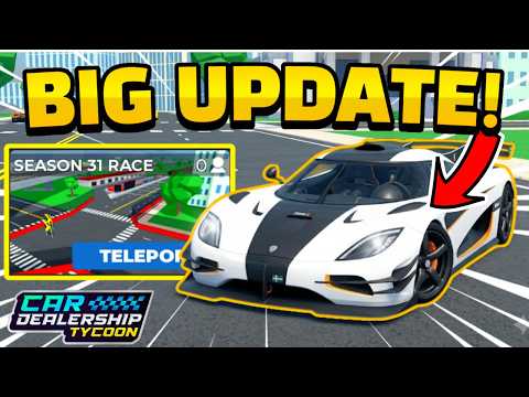 🔥 Neues *GEHEIMES* Auto-Update und neues Rennen in Car Dealership Tycoon! | Mird CDT