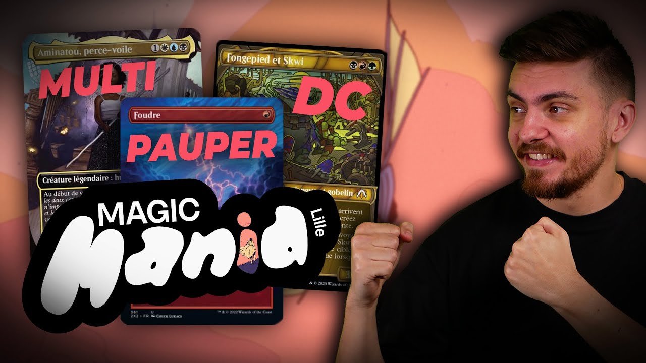 LES DECKS POUR VOUS ROSSER À LA MAGIC MAN(I)A ! PAUPER, DUEL COMMANDER ...