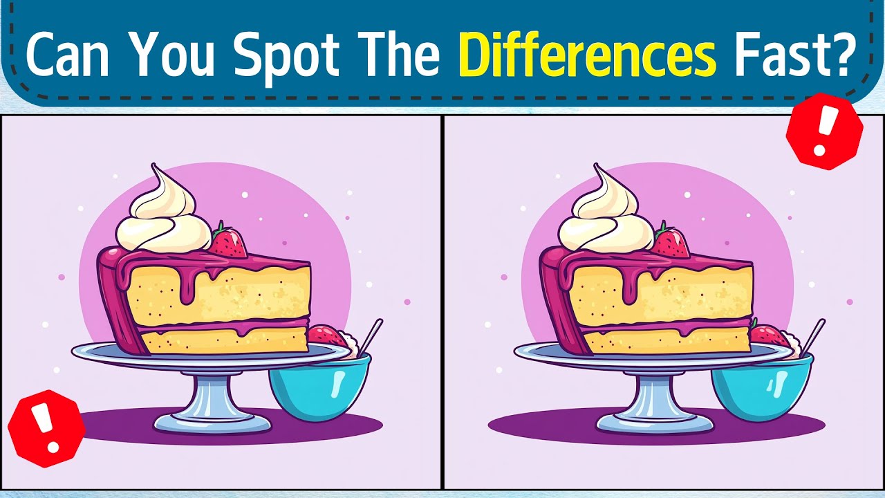 Time’s Ticking! Spot the Difference in 60 Seconds! Can You Beat the ...