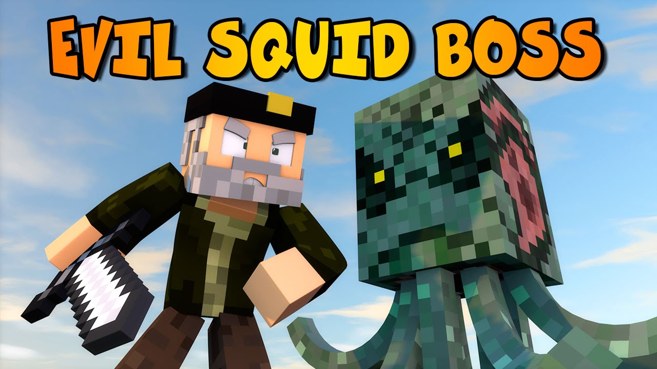 Minecraft | JEFE CALAMAR!! NO Mods | Minecraft Vanilla | - YouTube