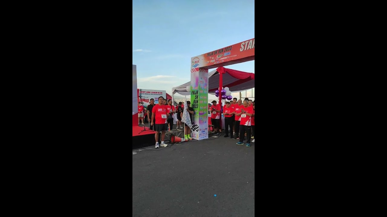 LIVE REPORT - Pelepasan peserta FKIJK 5K Fun Run oleh Wagub Sulut ...