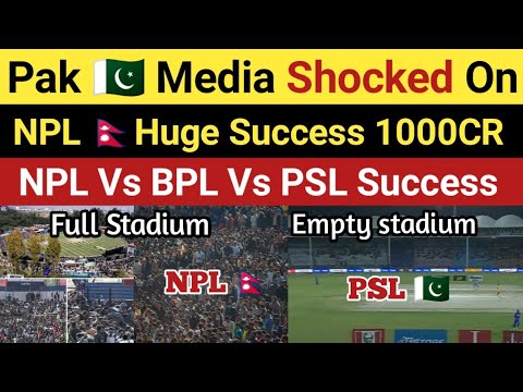 Pakistani 🇵🇰 Reaction On NPL🇳🇵 Huge Success | NPL Vs PSL Vs BPL | Nepal ...