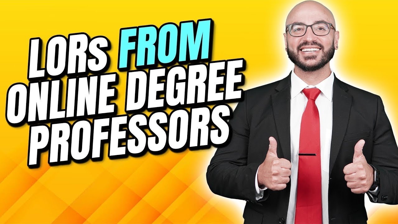 How To Get Letters Of Recommendation From Online Degree Professors ...