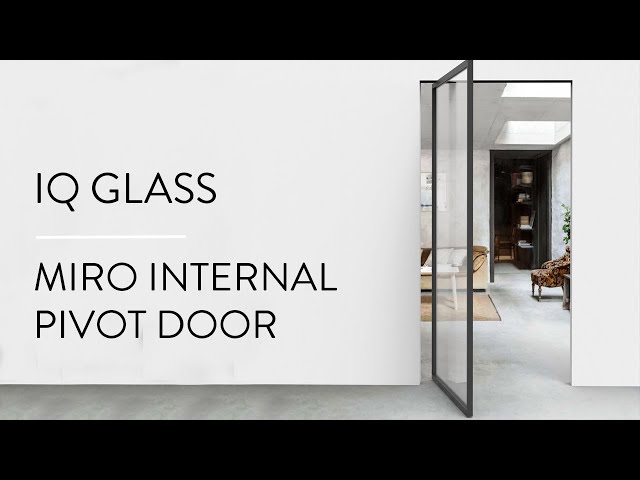 This Is A Beautifully Crafted Internal Pivot Door By Iq Glass