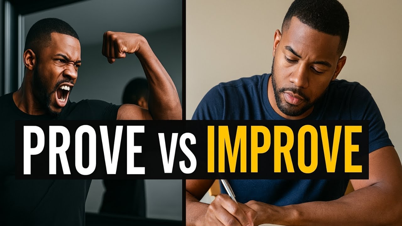 Life aint about Proving yourself, its about Improving yourself - YouTube