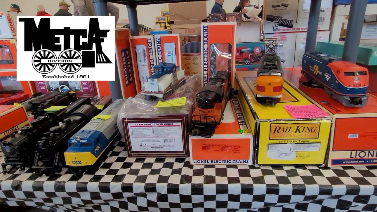 2024 METCA / NYSME Train Show & New Jersey Transit History O Gauge ...