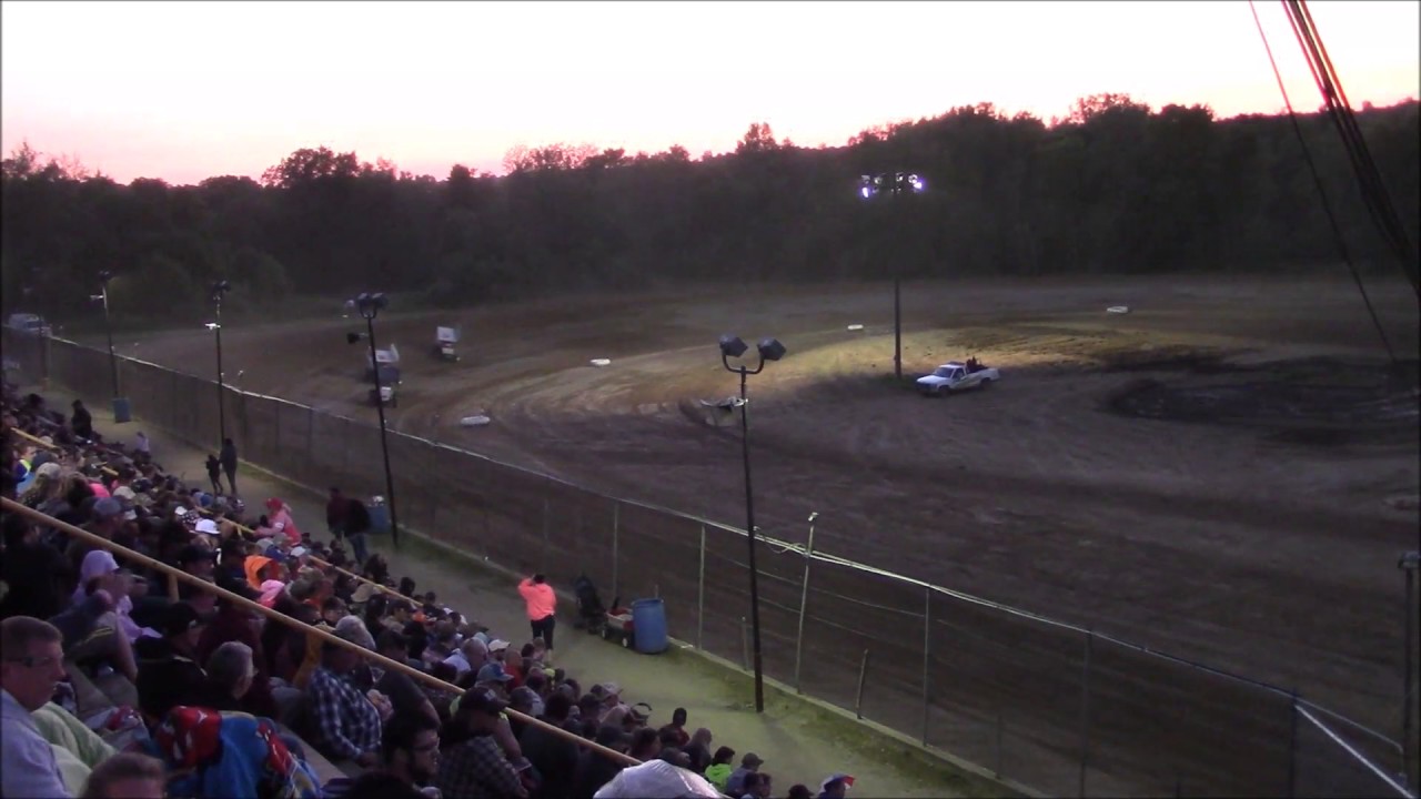Butler Motor Speedway Sprint Feature 7/8/17 - YouTube