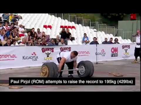 Paul Pirjol World Record