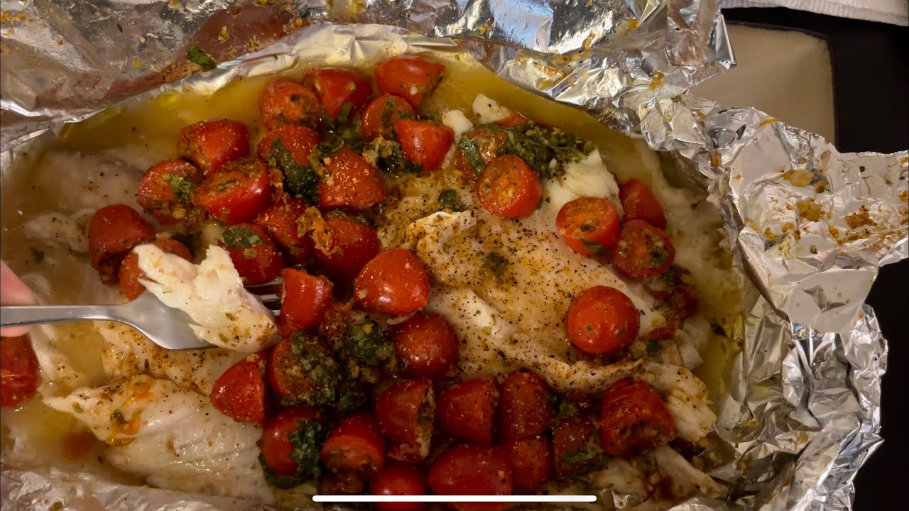 Redfish Catch and Cook (Redfish Pomodoro Recipe) - YouTube