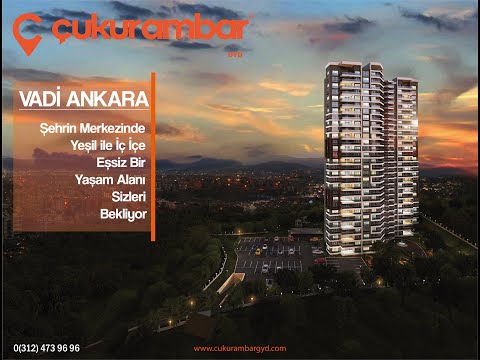 - Vadi Ankara - Şehrin Merkezinde Yeşil ile İç İçe Eşsiz Bir Yaşam Alanı