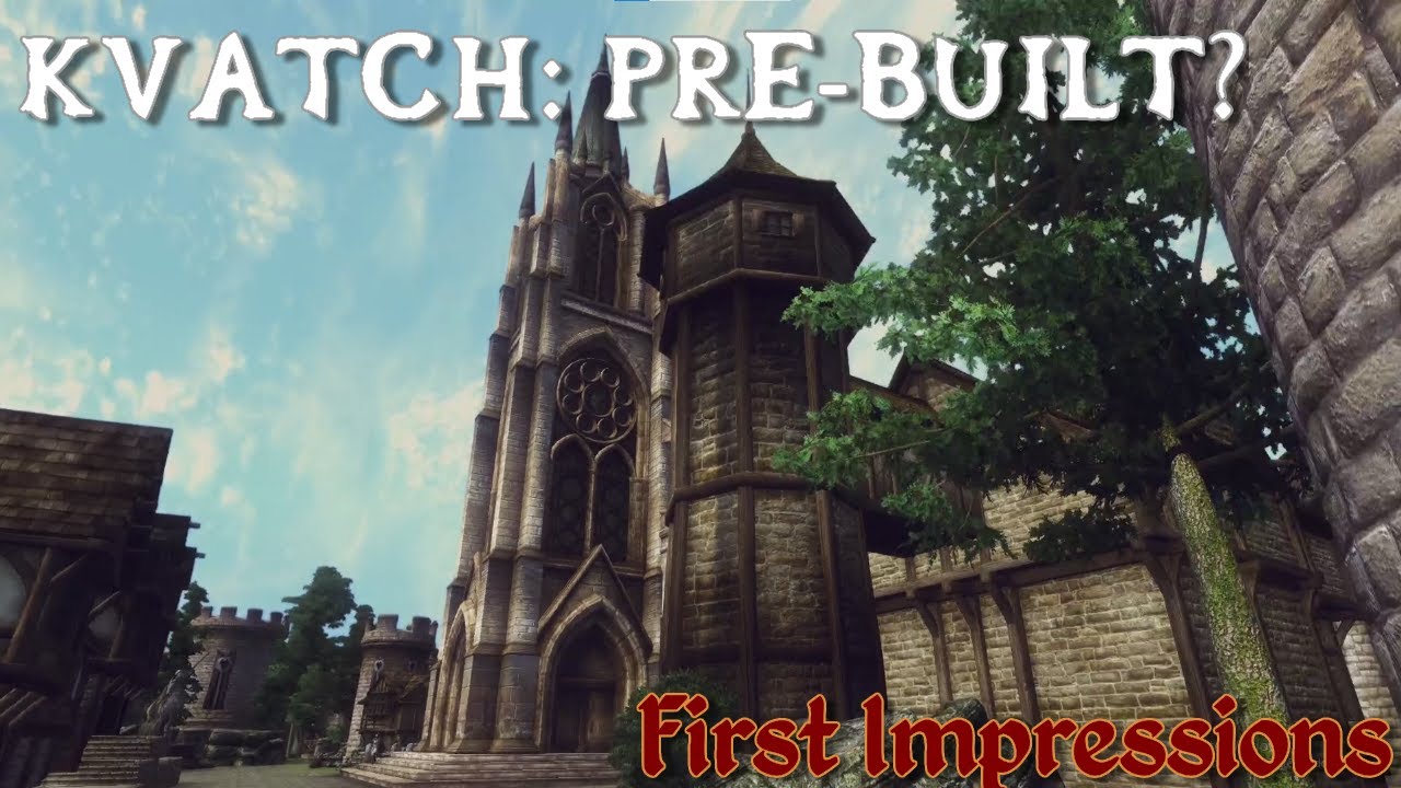 Kvatch Rebuilt: Pre-Invasion Look Around - YouTube