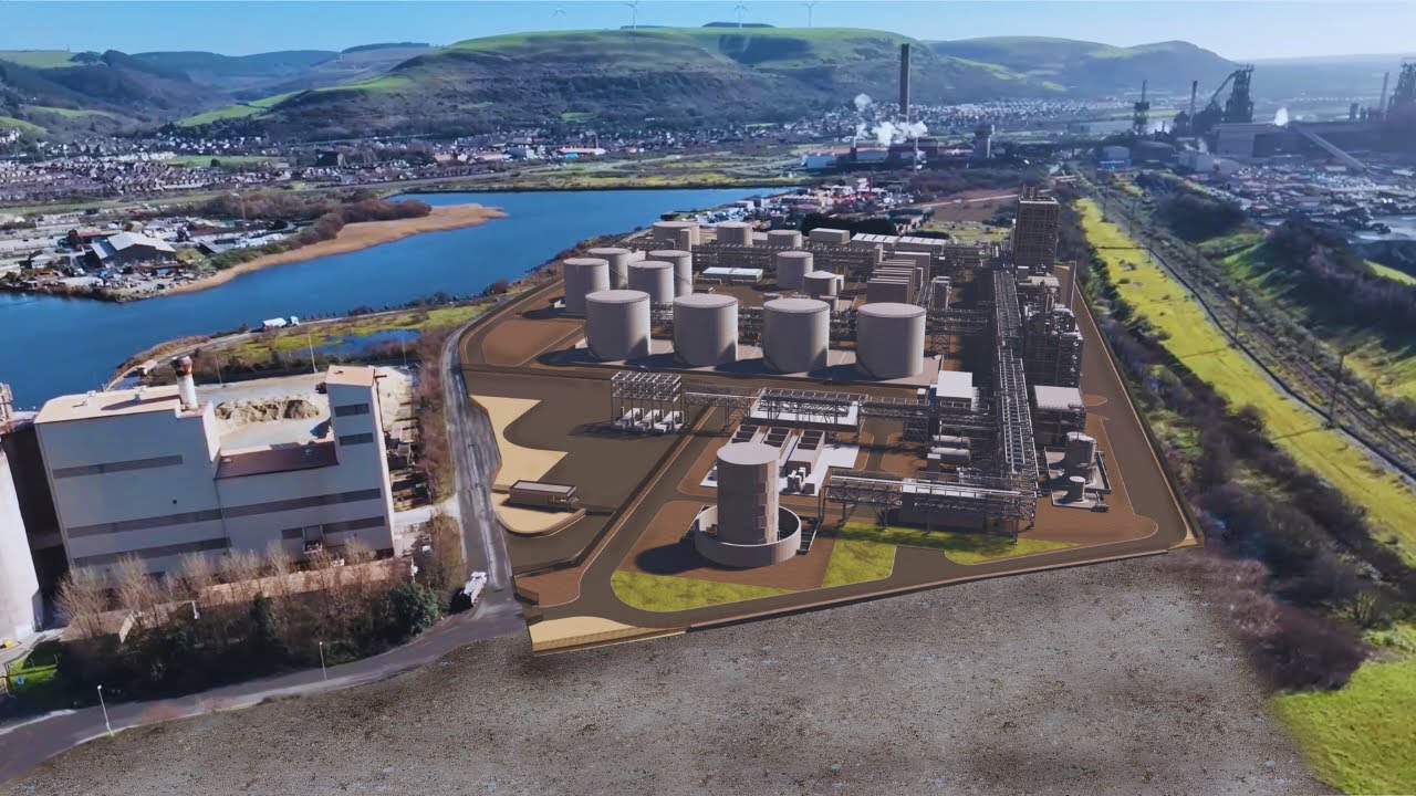 Three major projects are unfolding in Neath Port Talbot - YouTube