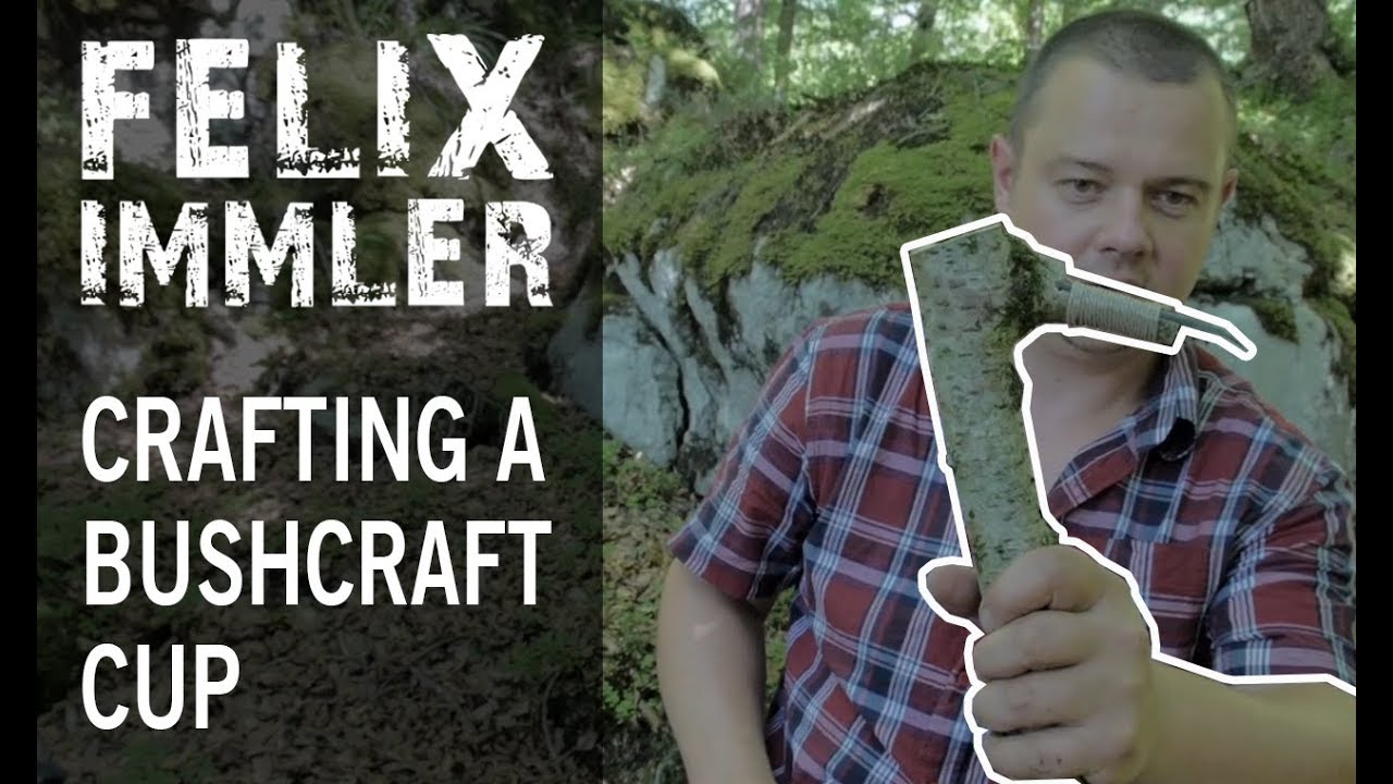 A special way to craft a bushcraft cup (for Billy Rioux) - YouTube