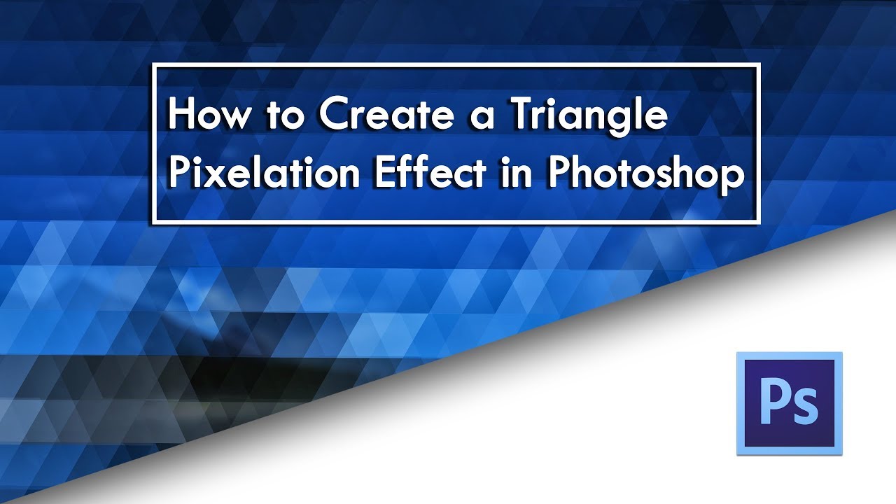 Pixelation Effect in Photoshop - YouTube