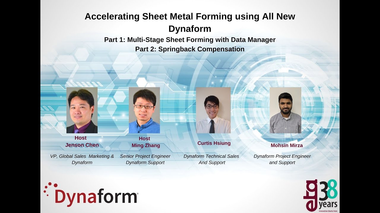 Accelerating Sheet Metal Forming using All New Dynaform - YouTube