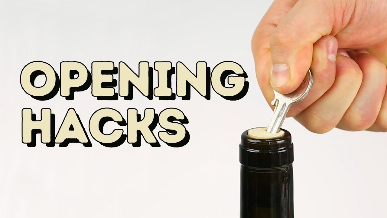 Opening hacks that you should know about l 5-MINUTE CRAFTS - YouTube