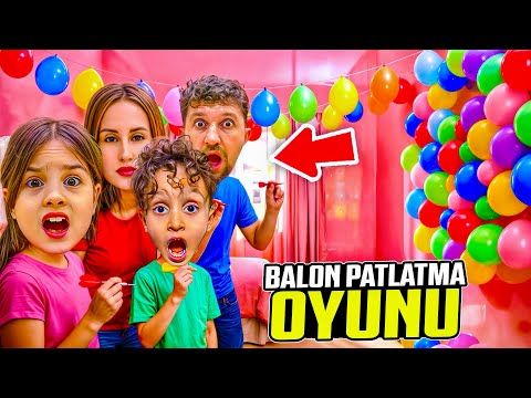 KUZEY ELİF AİLESİ BALON PATLATMA OYUNU ‼️