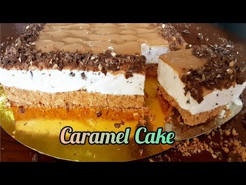 CaraBisc : Delicious Caramel Pudding Cake with Biscuits No-Bake | Easy to make - YouTube