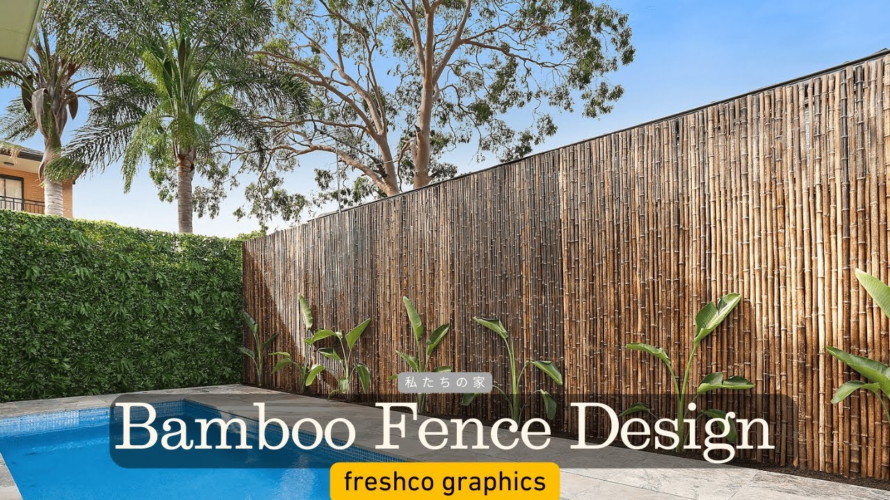 Transform Your Space: Bamboo Fence Design Ideas - YouTube