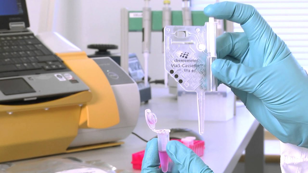 NC 200 Cell Counter The Easiest Cytometry Ever - YouTube