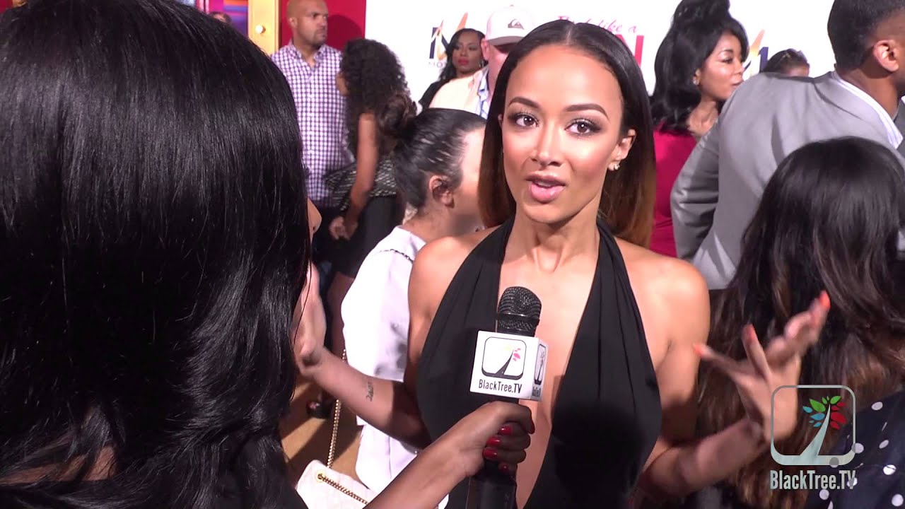 Draya talks about her sexy bikini line on red carpet - YouTube