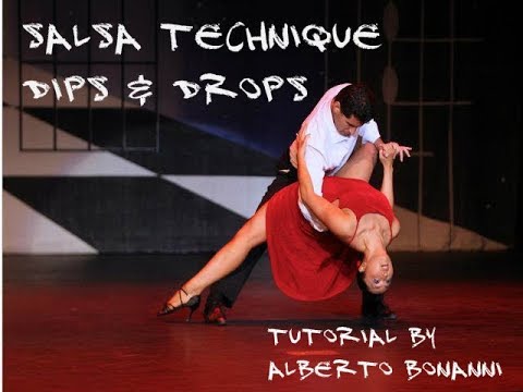 SALSA DIPS & DROPS utotrial by alberto bonanni salsa conexion - YouTube