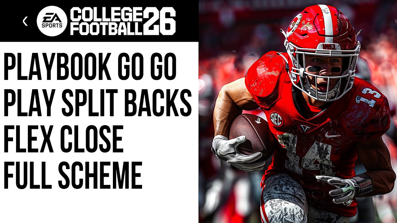 What is the BEST College Football Scheme for Split Backs in 2025? - YouTube