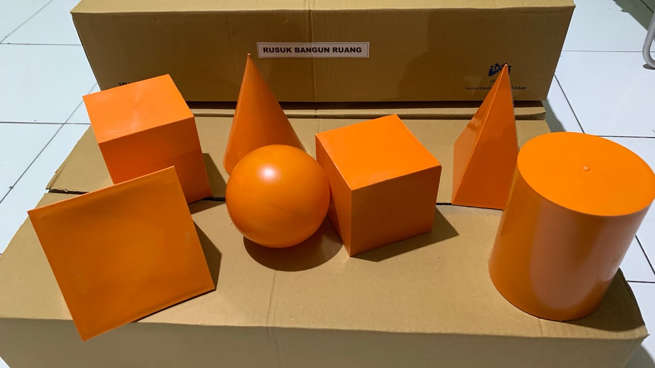 Model Bangun Ruang [Alat Peraga Matematika SD] - YouTube