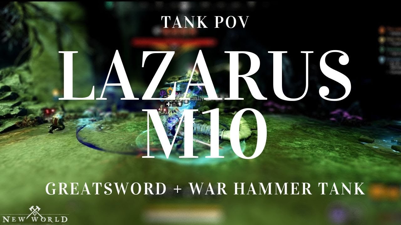 M10 Lazarus Great Sword + Warhammer Tank - YouTube