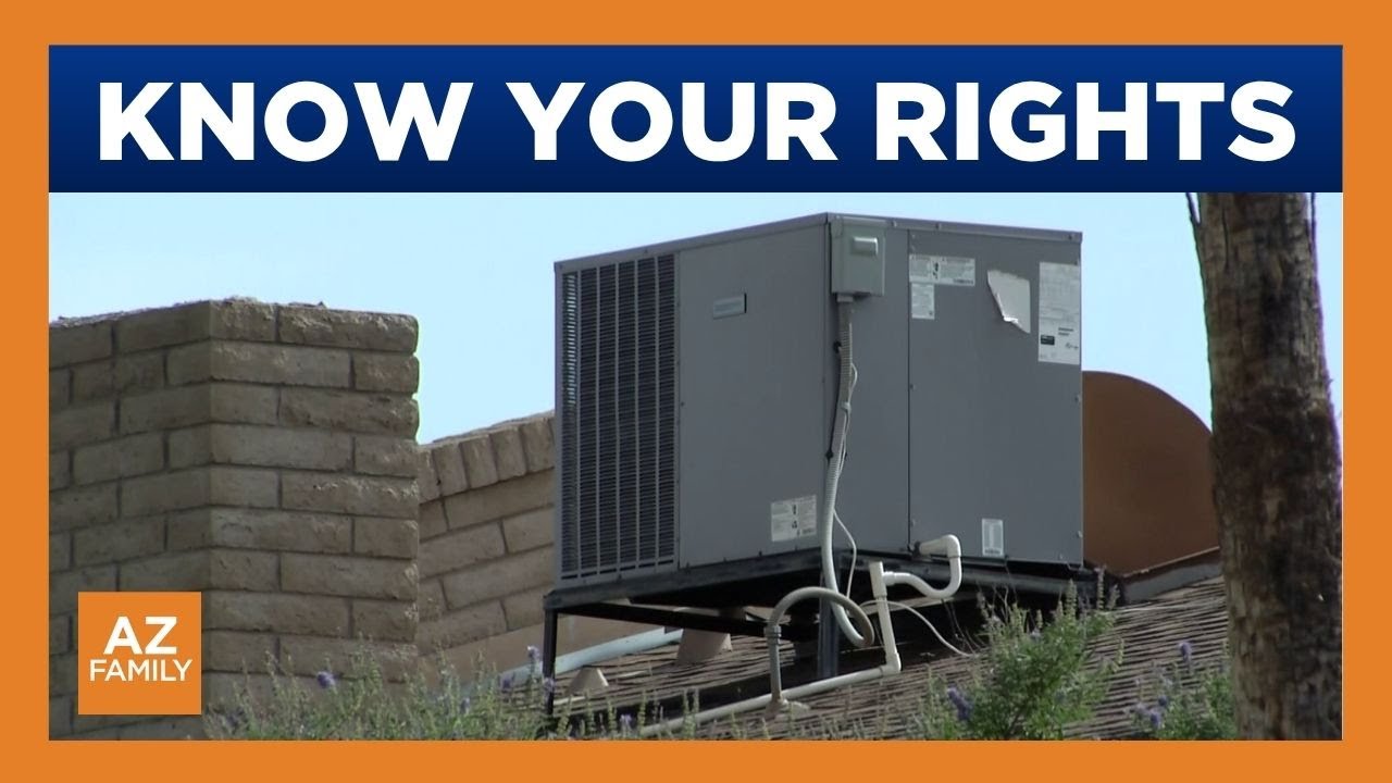 What rights do Arizona renters have when it comes to A/C? - YouTube