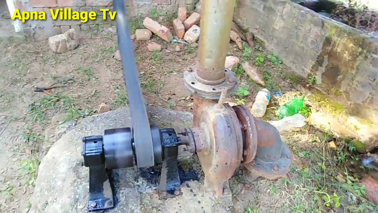 Diesel engine tube well irrigation system | Agriculture farming in ...